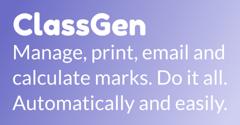ClassGen Digital Marksbook