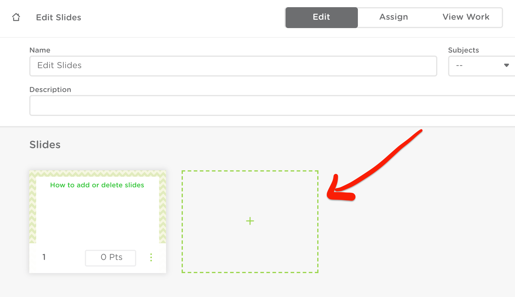 Slides – Classkick Support
