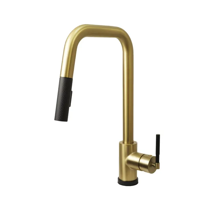 CASCADE Single handle Pull-down Spray Kitchen Faucet - F23200 - Cleo ...