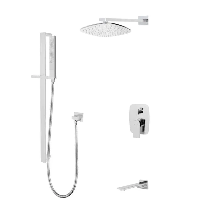 TIMELYSS Three Way Pressure balanced Shower System - Kit 1 - Cleo Faucets