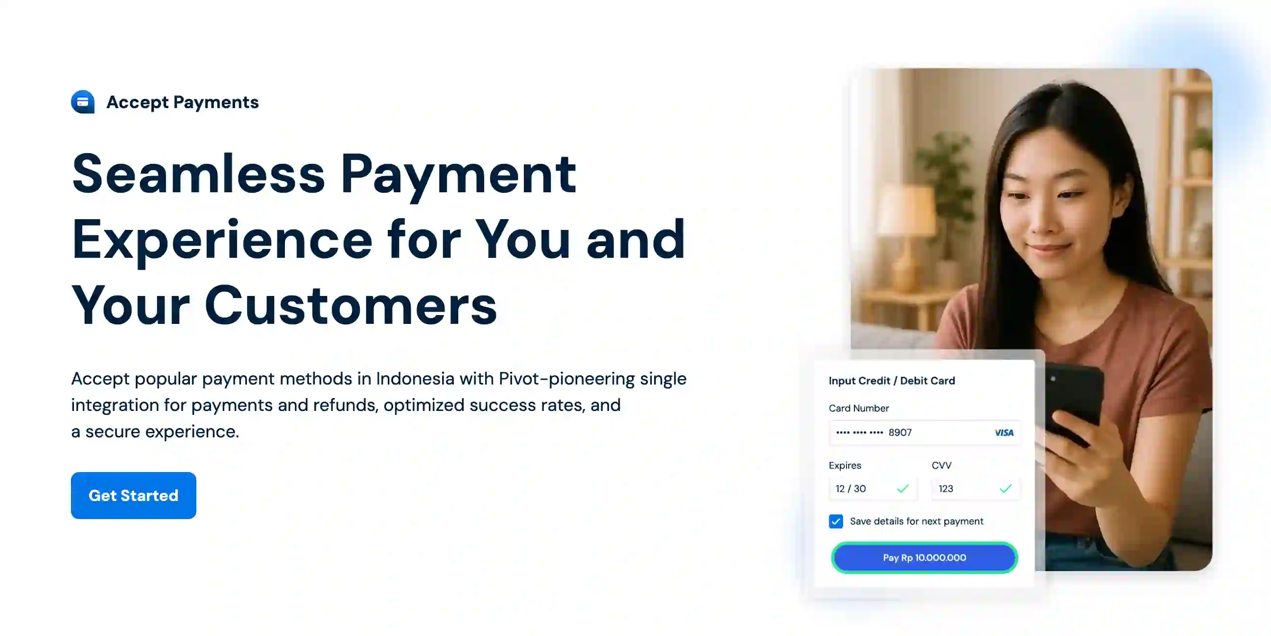 Accept Payments Online Easily in Indonesia | Pivot