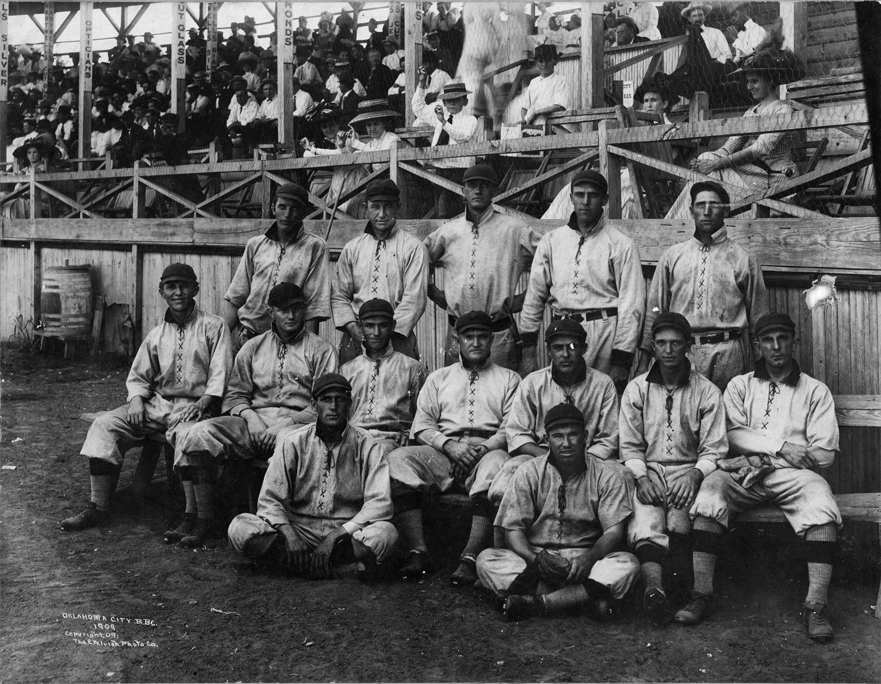 Western League Baseball Grounds - Clio