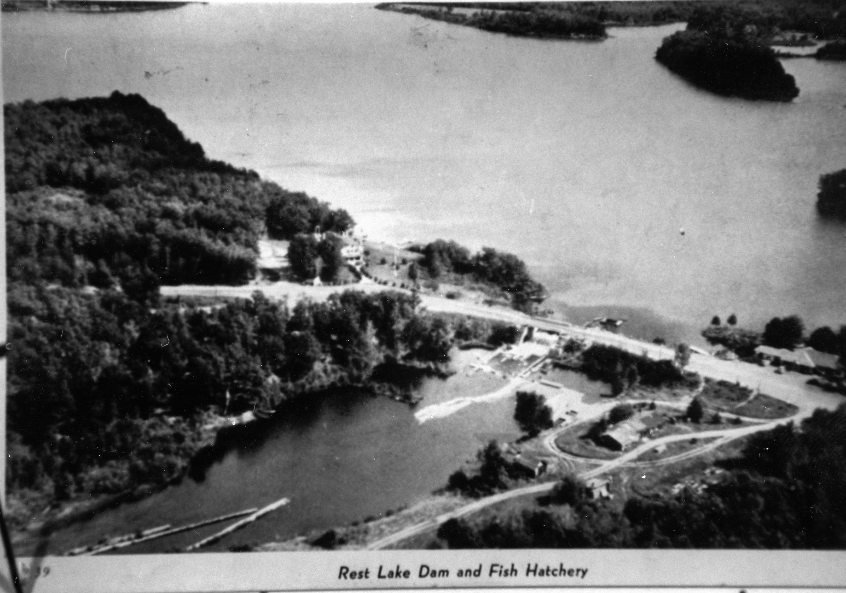 Mississippi River Logging Camp and Rest Lake Dam - Clio