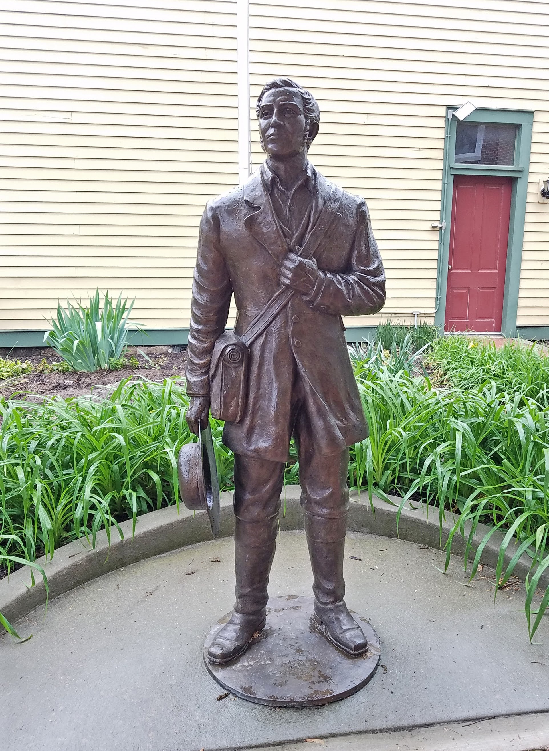 Statue of George F. Bayer - Clio