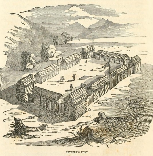 Fort Seybert Historical Marker - Clio