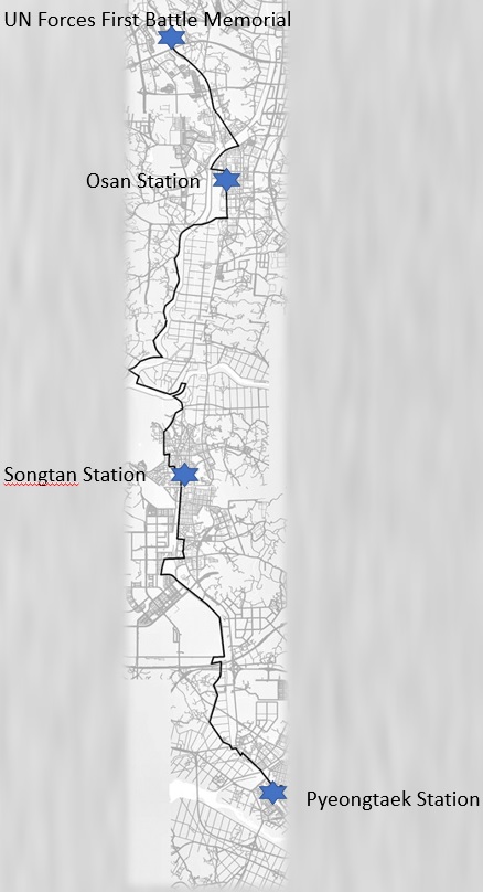 Task Force Smith Historic Trail - Battle of Osan - Clio