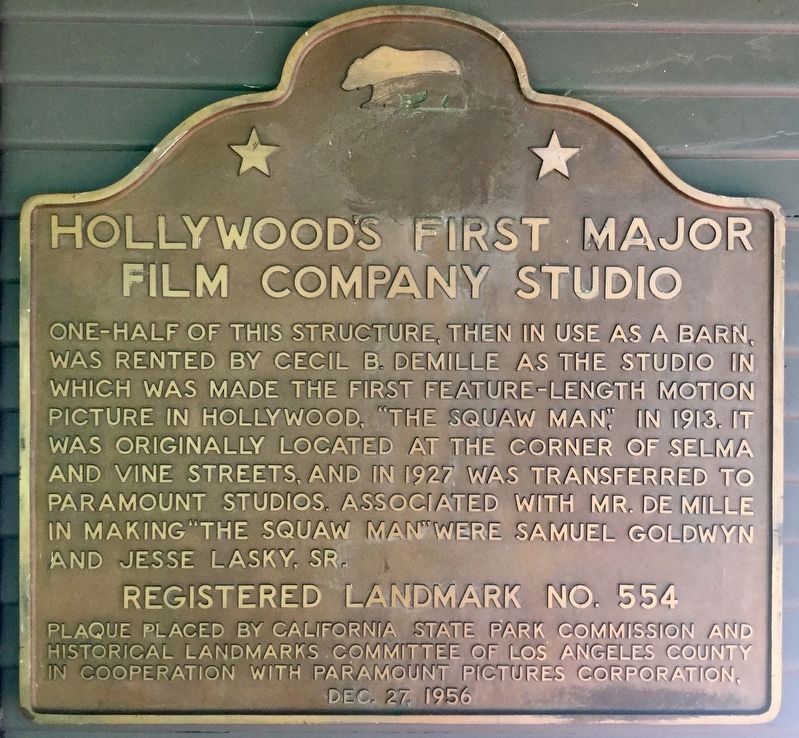 Paramount Pictures Studios - Clio