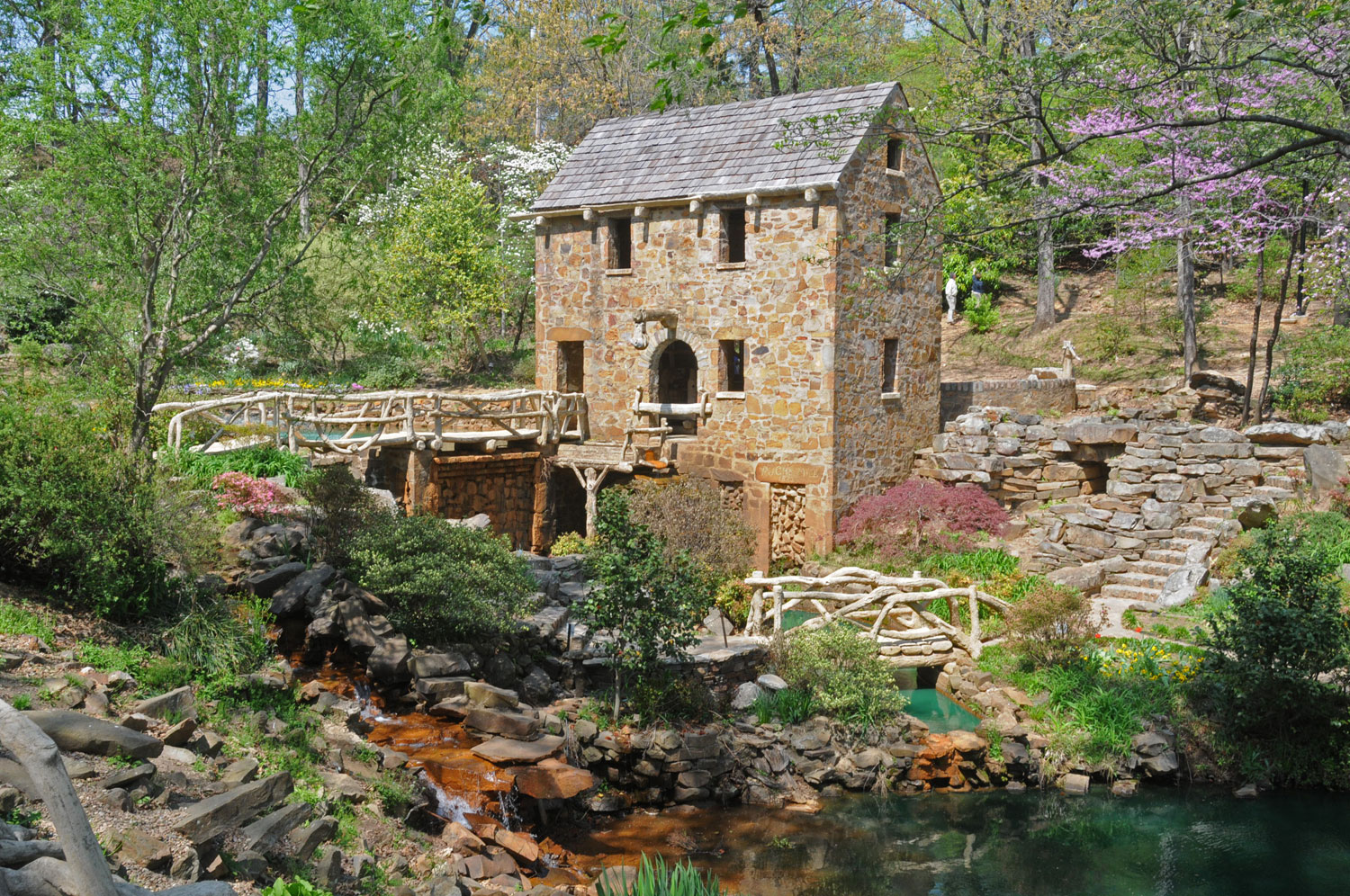 The Old Mill at T.R. Pugh Memorial Park - Clio