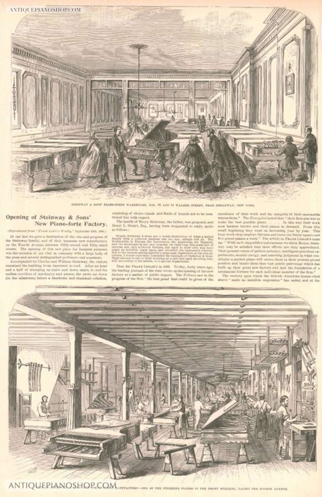 Steinway & Sons Piano Factory - Clio