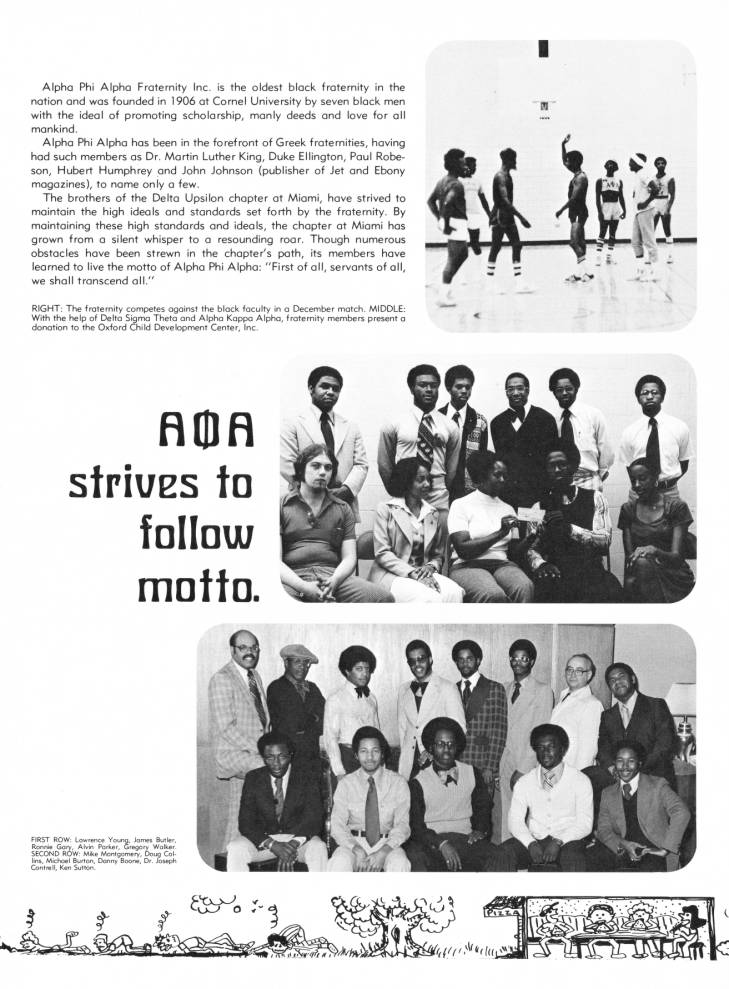 African American Fraternities at Miami University - Clio