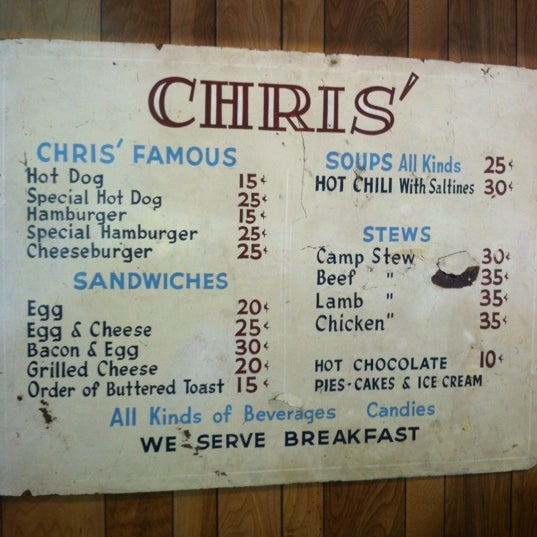 Chris' Famous Hot Dogs - Clio