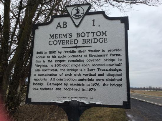 Meems Bottom Covered Bridge - Clio