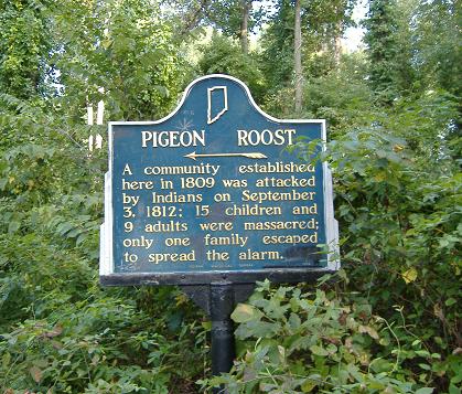 Pigeon Roost State Historic site - Clio