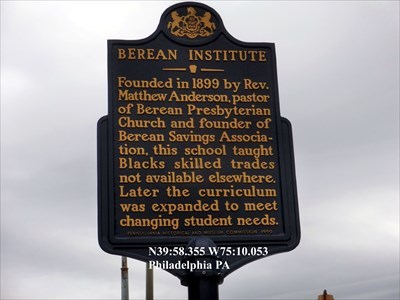 The Berean Institute (1904-2012) - Clio