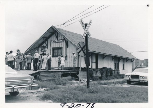 City of Katy Railroad Park and MKT Depot Museum - Clio