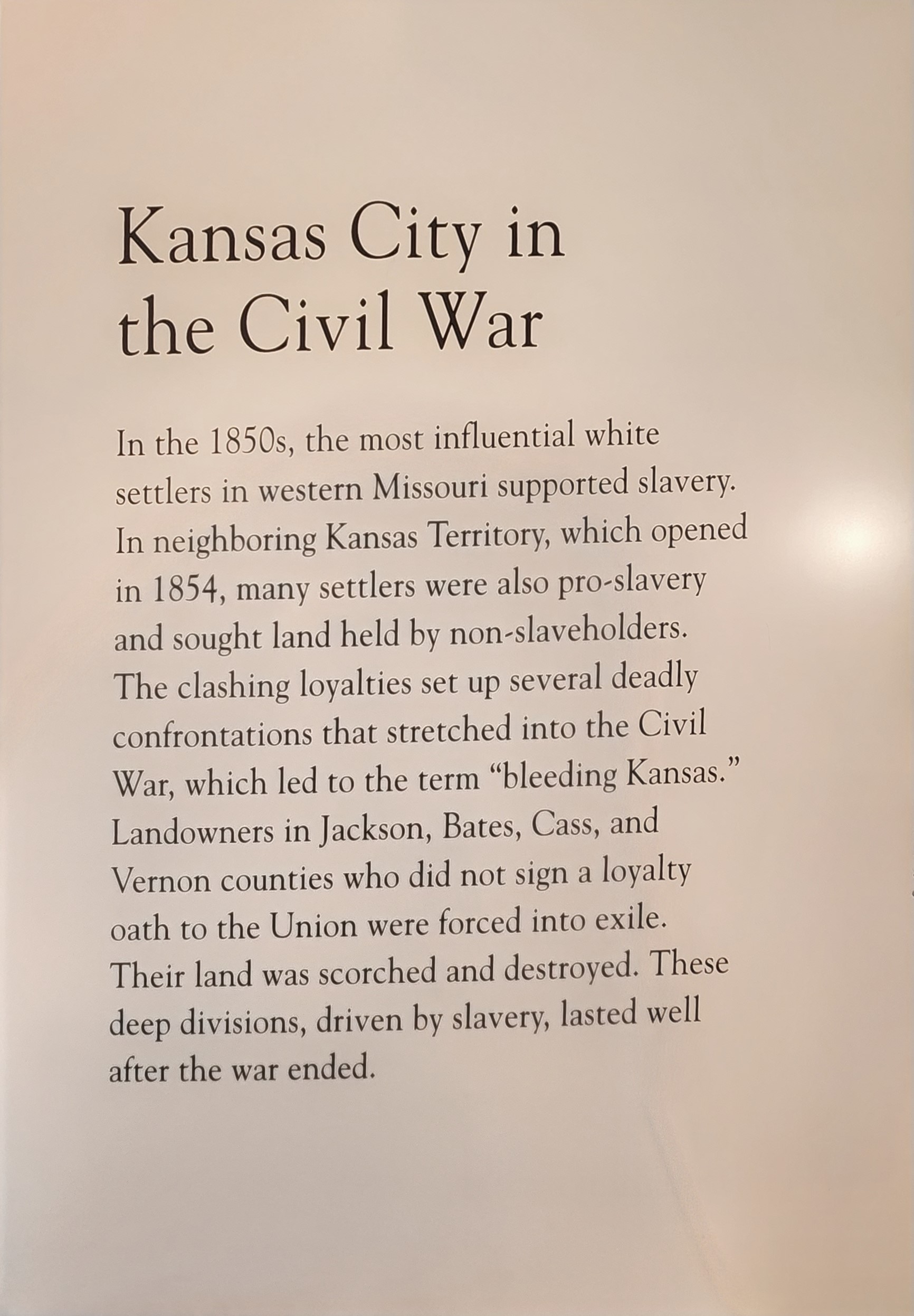 The Freedom's Frontier National Heritage Area Gallery - Clio