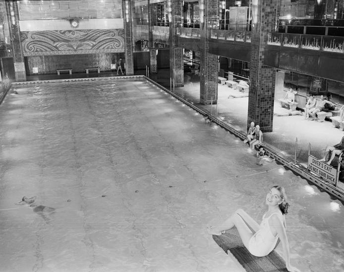 Hotel St. George Remnants (Entrance to the Clark Street Subway Station ...