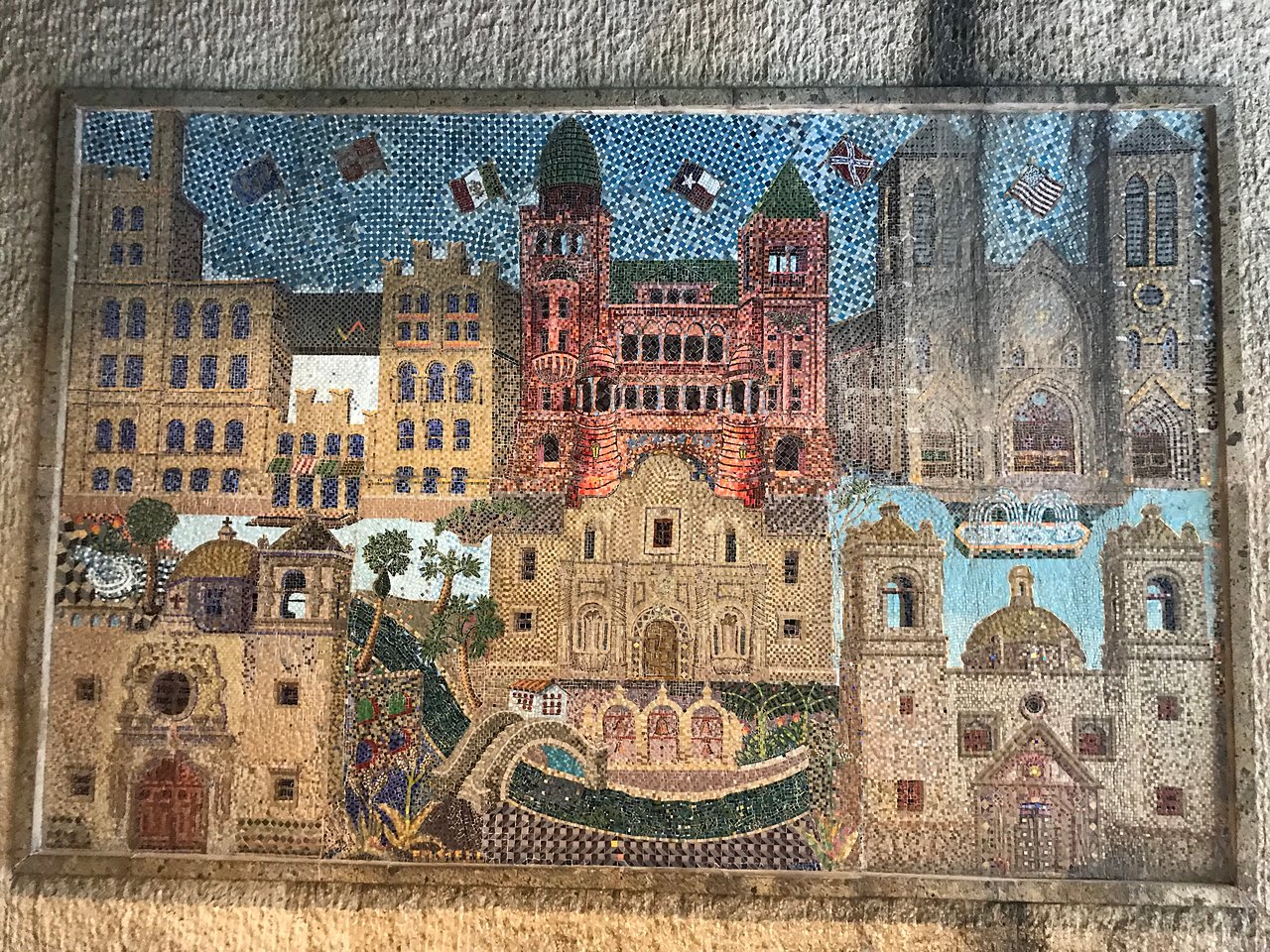 San Antonio Mural and Historical Marker - Clio