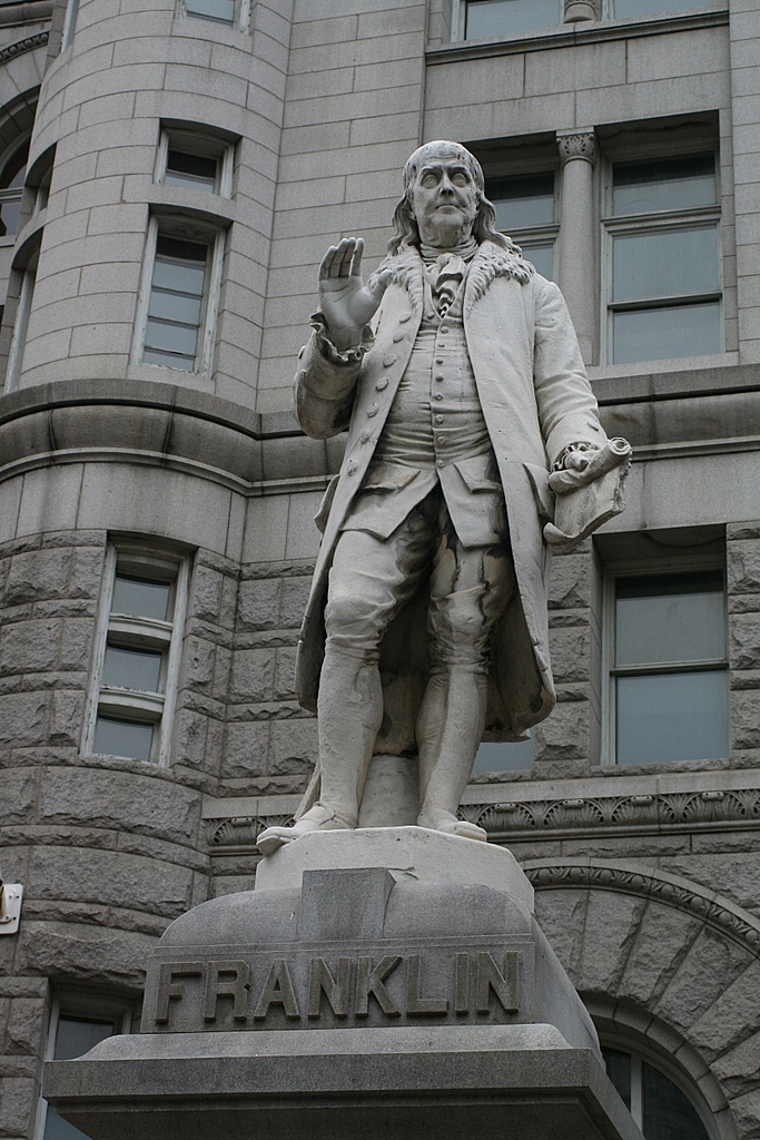 Benjamin Franklin Statue - Clio