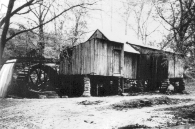 Jackson Mill Spring, former home to Joseph P. Lyons Mill (Old Jackson ...