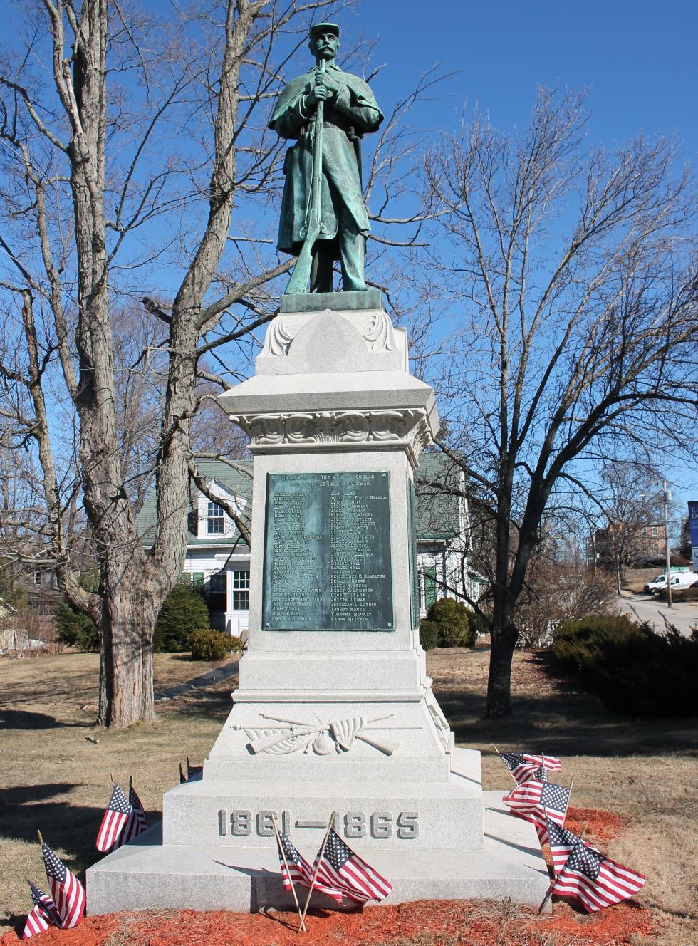 The Civil War Memorial of Douglas, MA - Clio