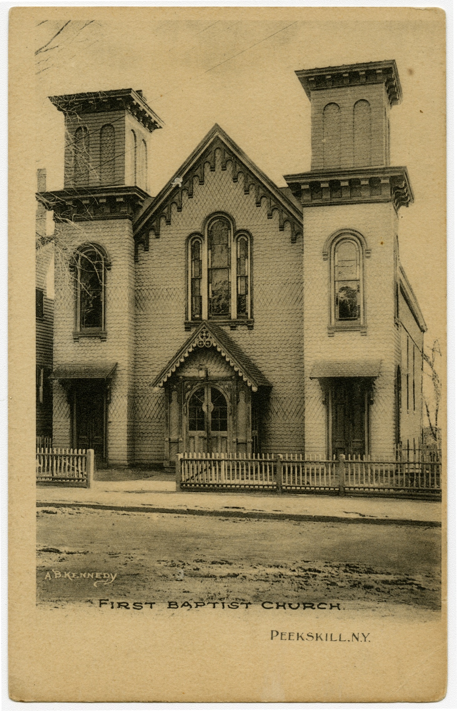 Peekskill First Baptist Church (Refuge Church of Christ) - Clio