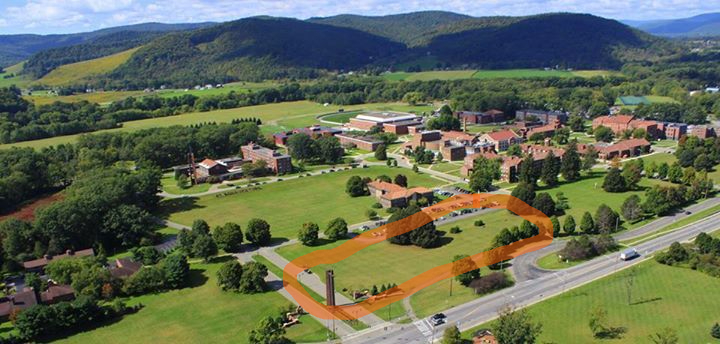 Site of Forness Stadium - Clio