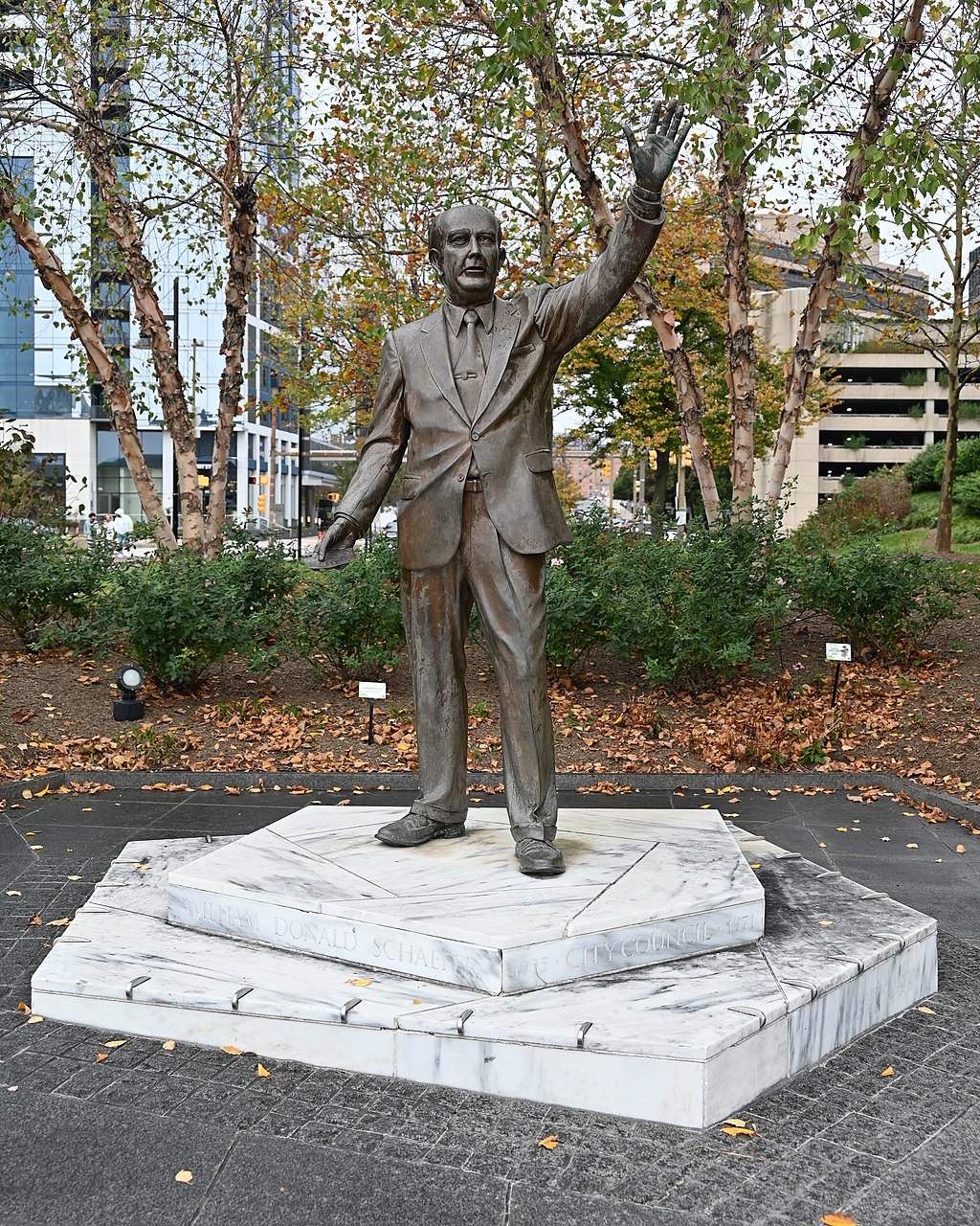 William Donald Schaefer Statue - Clio