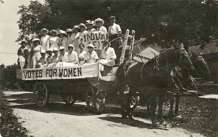 Indiana Women's Suffrage Historical Marker (Ratification on January 16 ...