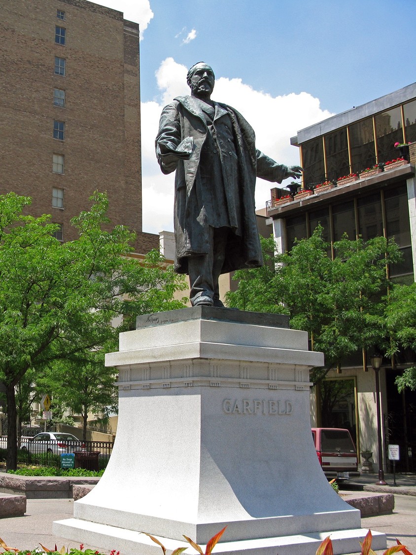 James A. Garfield Statue - Clio