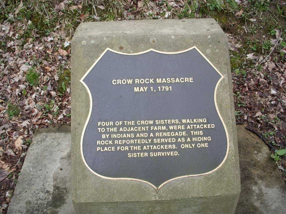 Massacre of the Crow Sisters at Crow's Rock - Clio