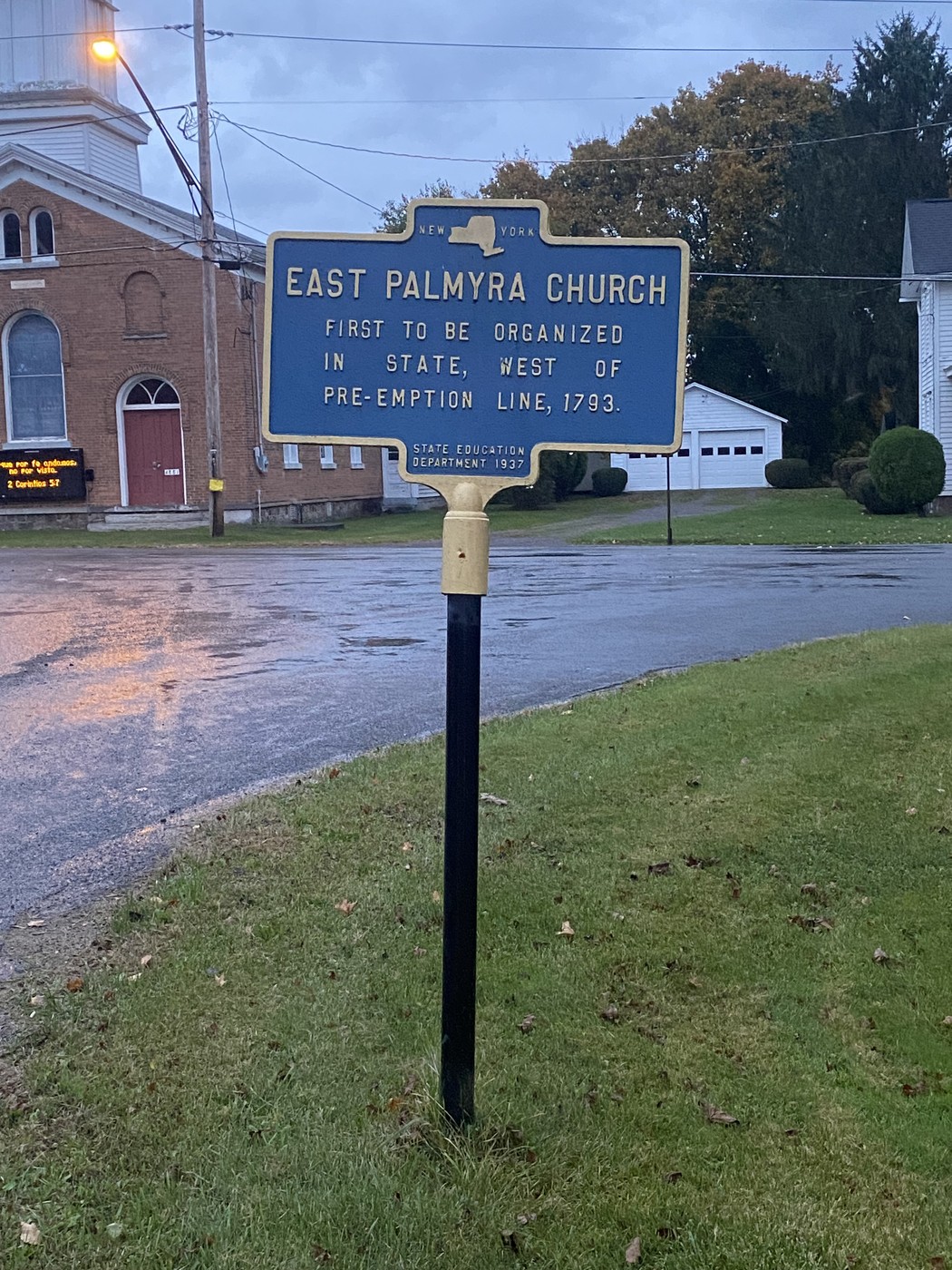 East Palmyra Church - Clio
