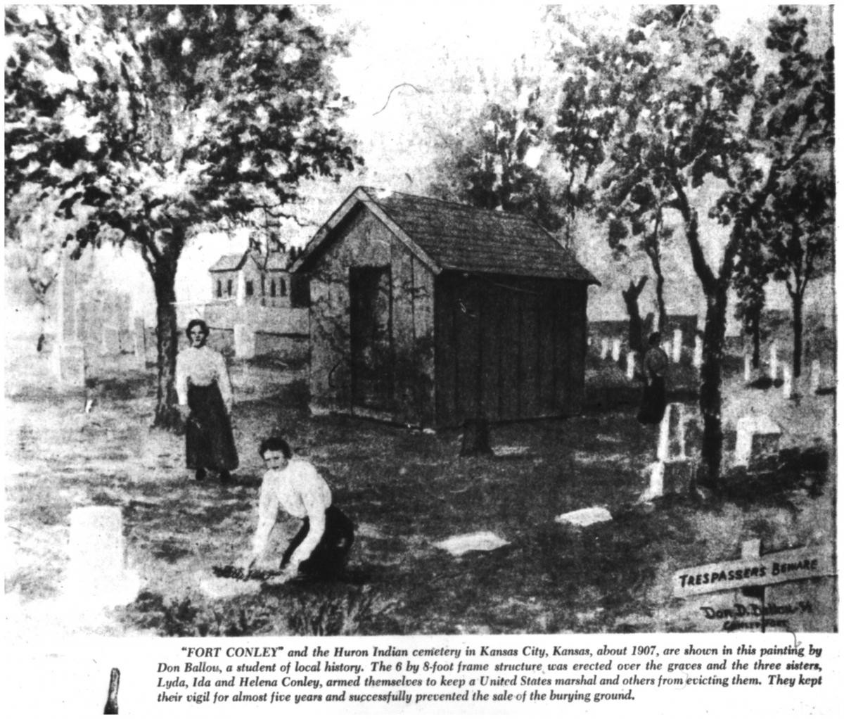 Tombstone of Eliza Burton "Lyda" Conley - Clio