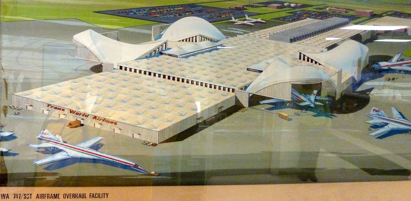 TWA Overhaul Base - KCI Airport - Clio