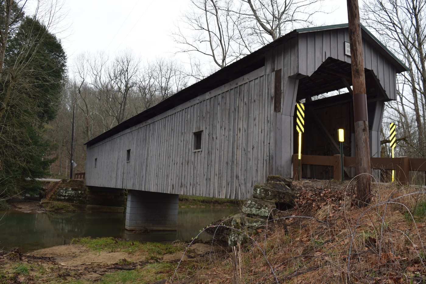 Gregg Mill Covered Bridge - Clio
