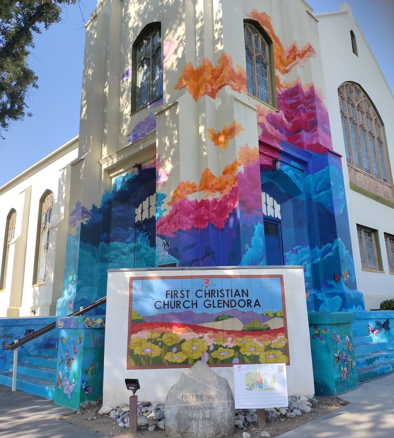 First Christian Church Covenant of Faith Mural - Clio