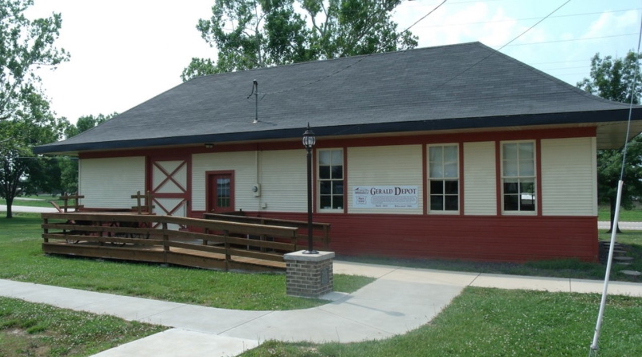 Depot at Gerald, Missouri - Clio