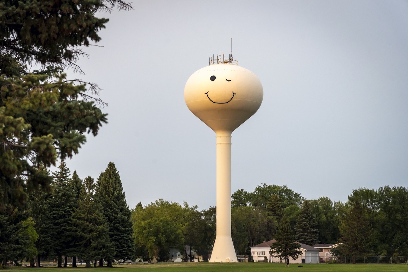 Smiley Water Tower - Clio