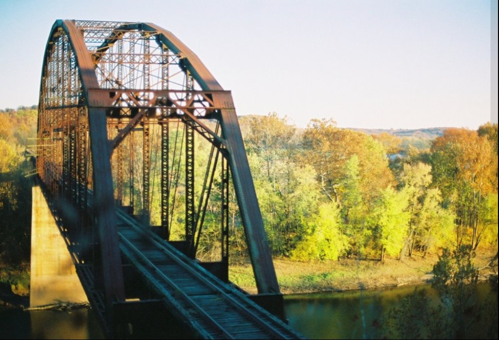 Osage Bridge east of Henley, Missouri - Clio