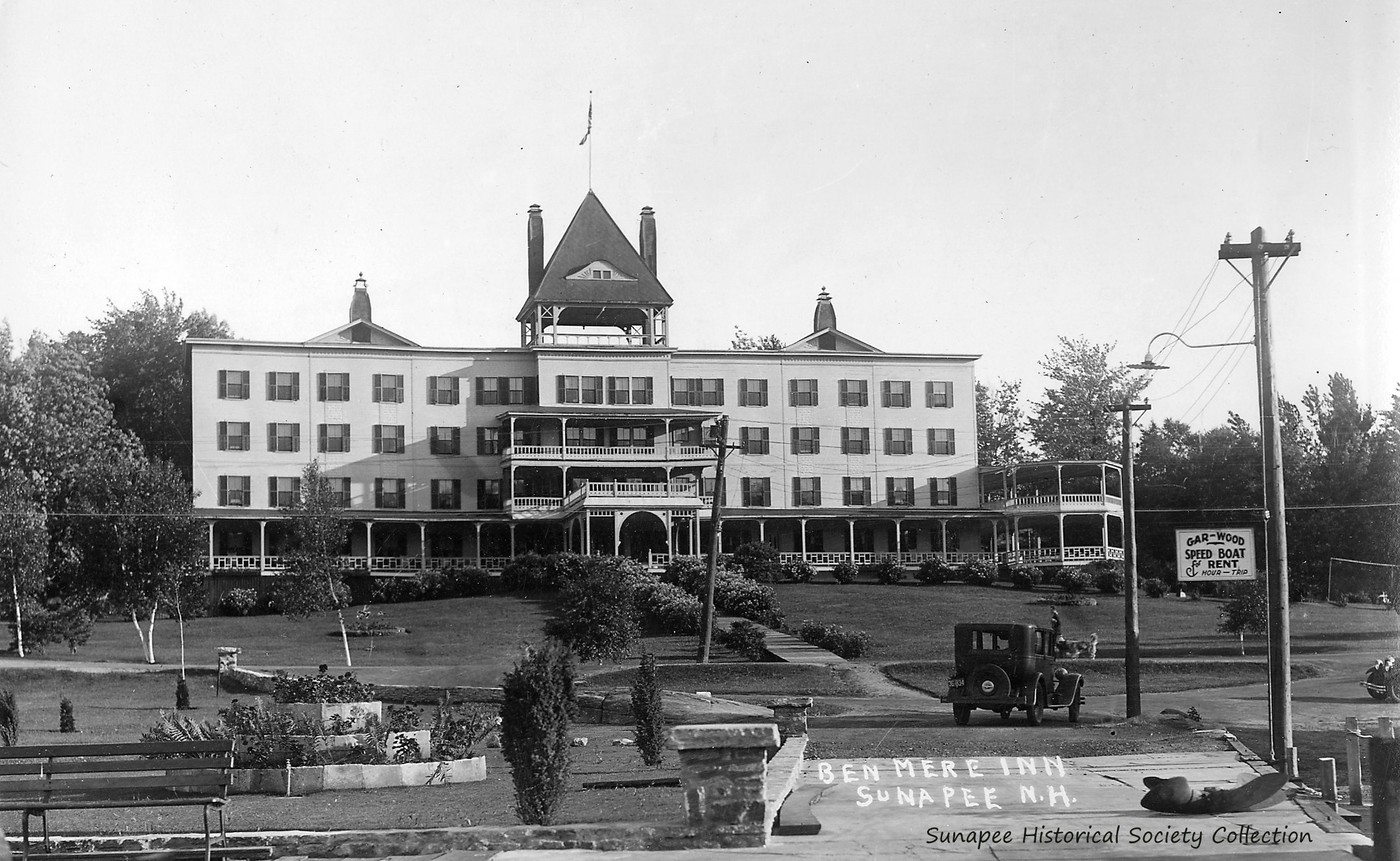 Ben Mere Hotel, Runals House, Sunapee Waterfront Park - Clio