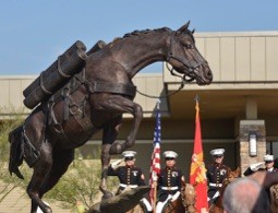 Monument of SSgt Reckless - Clio