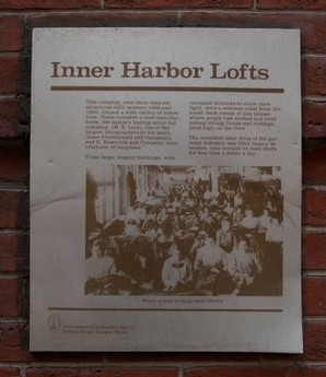 Inner Harbor Lofts- Historical Marker - Clio