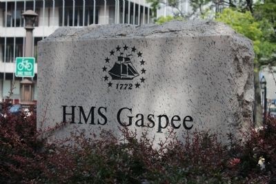 HMS Gaspee Historic Marker - Clio