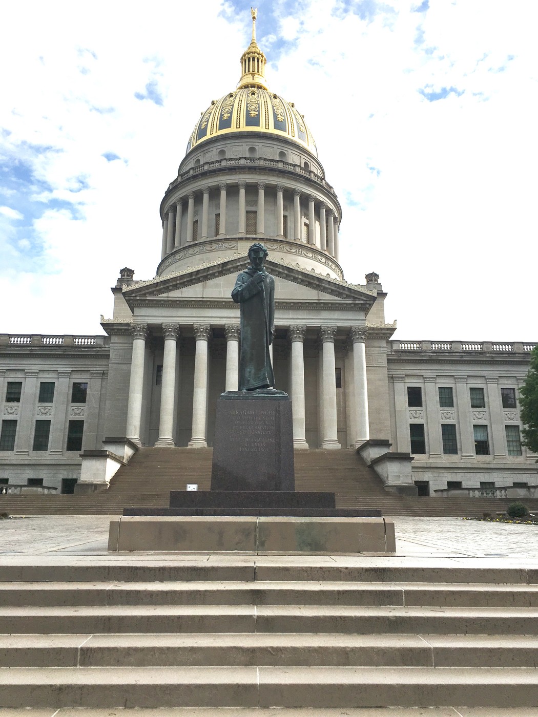 Lincoln Walks at Midnight Statue - Clio