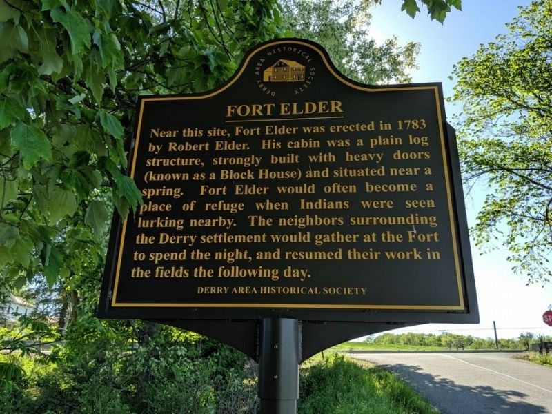 Fort Elder Historical Marker - Clio