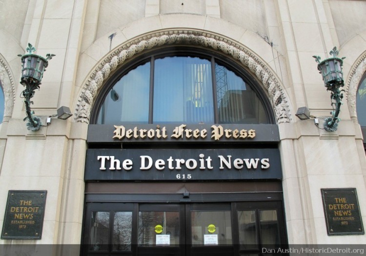 Detroit News and Free Press Building - Clio
