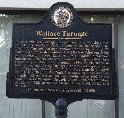 Historical Marker: Wallace Turnage - Clio