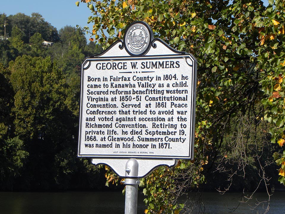 George W. Summers Historic Marker - Clio