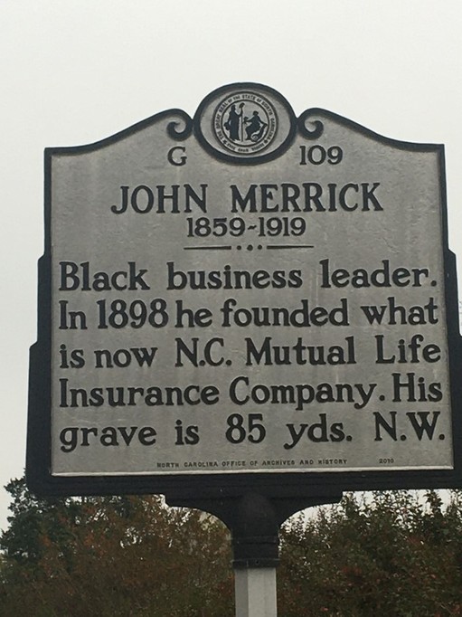 John Henry Merrick Historical Marker - Clio