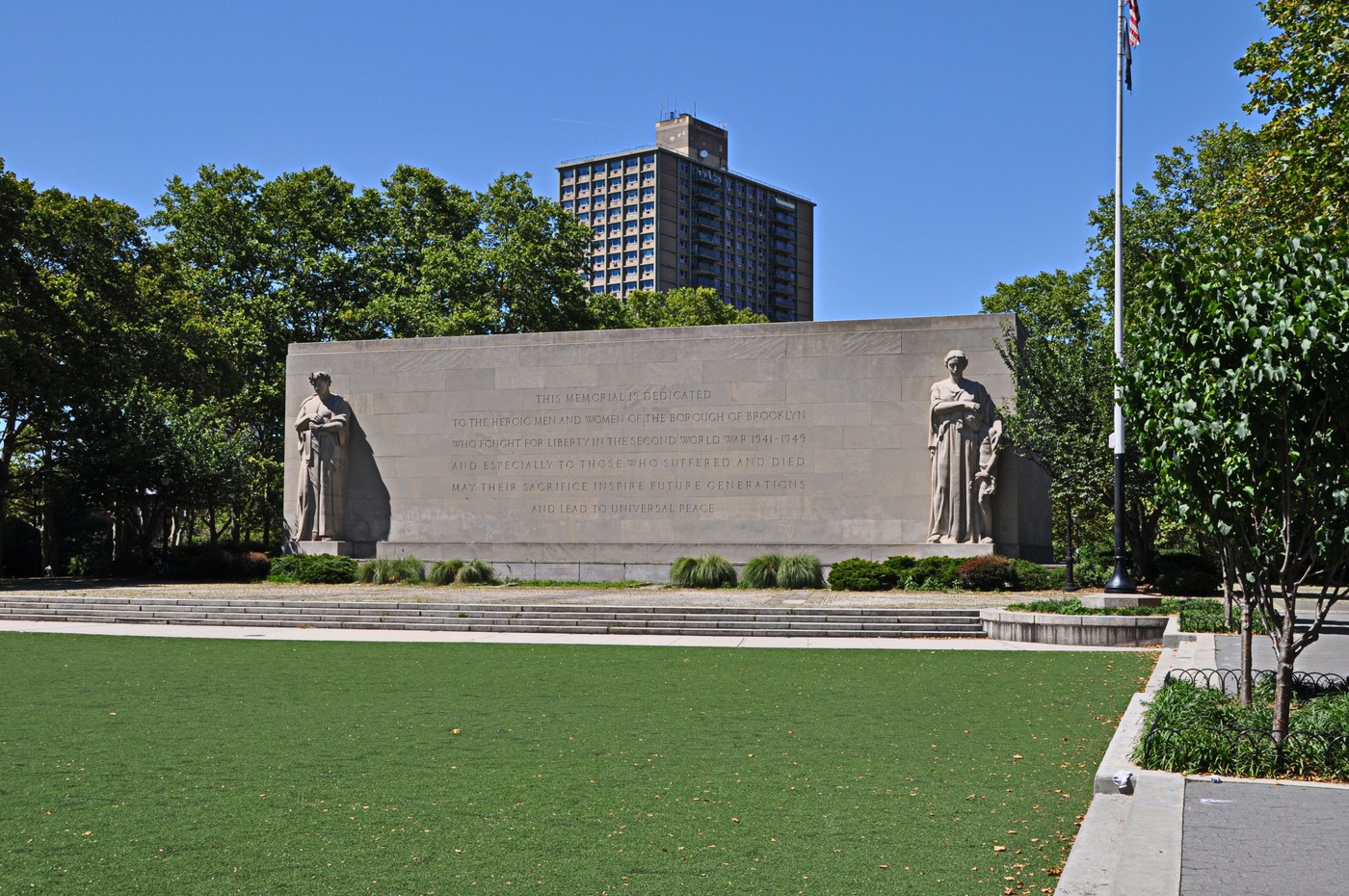 Brooklyn War Memorial - Clio